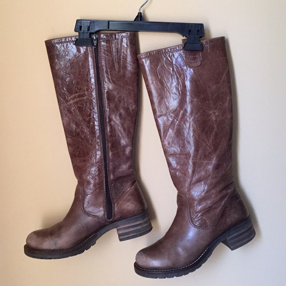 Brako Anatomic Collection All Leather Tall Boots - Gem